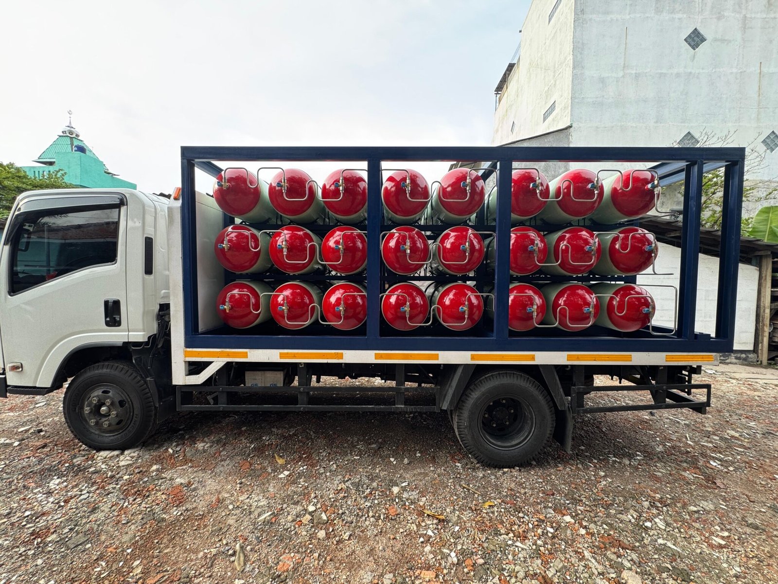 Pembuatan SKID GTM gas CNG - PT Mosafa Prima Sinergi